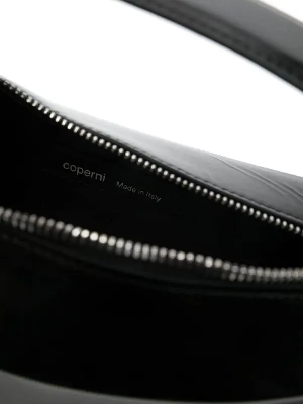 Coperni Sound Swipe Leather Tote Bag