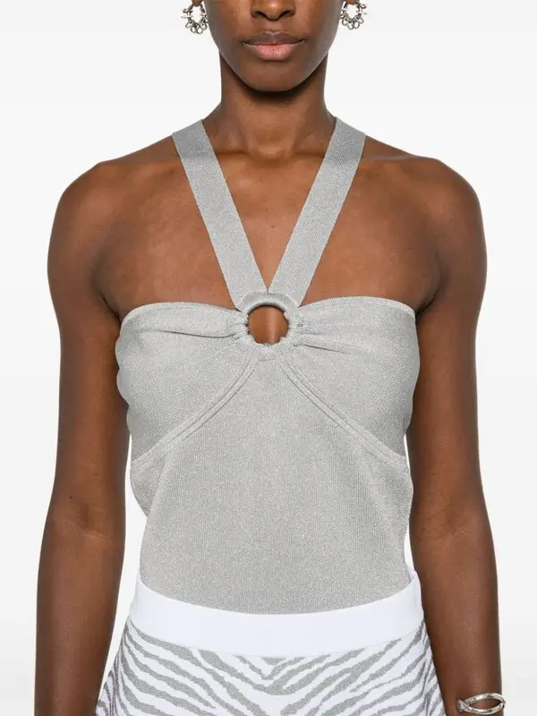 Michael Kors Halterneck Knitted Top