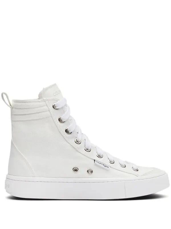 COURREGES Panelled Canvas Sneakers