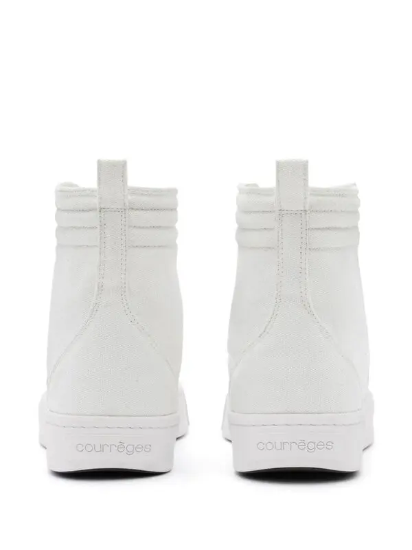 COURREGES Panelled Canvas Sneakers