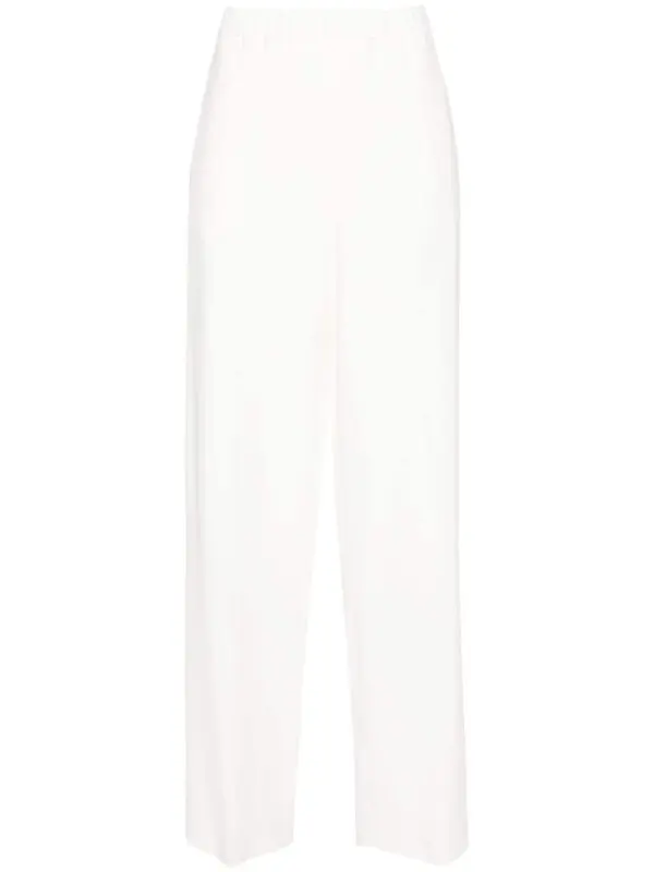 Fabiana Filippi Elasticated-waistband Trousers - White
