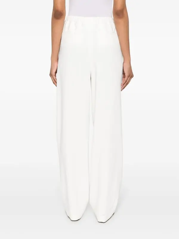 Fabiana Filippi Elasticated-waistband Trousers - White
