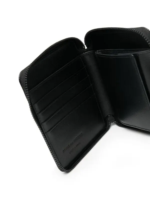 Comme Des Garçons Cdg Zipper Medley Leather Wallet