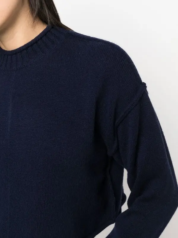 Sportmax Ribbed-knit Cropped Jumper