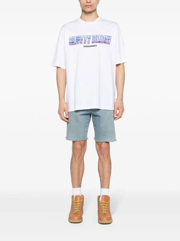 Dsquared2 Graphic-print Cotton T-shirt