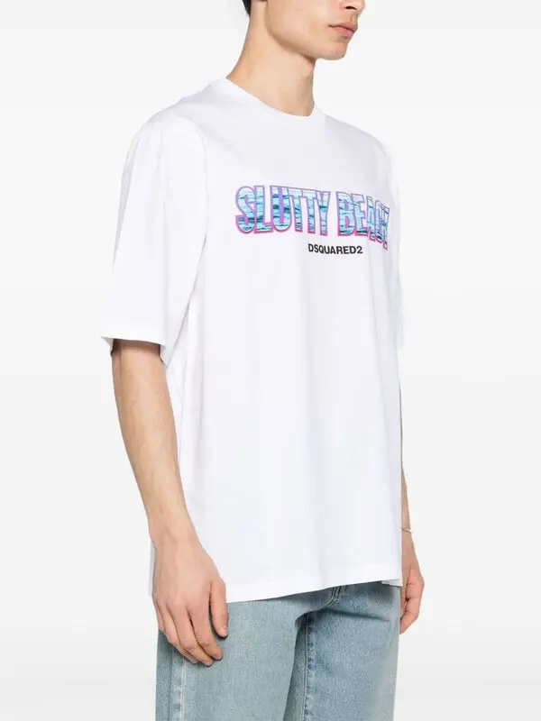 Dsquared2 Graphic-print Cotton T-shirt