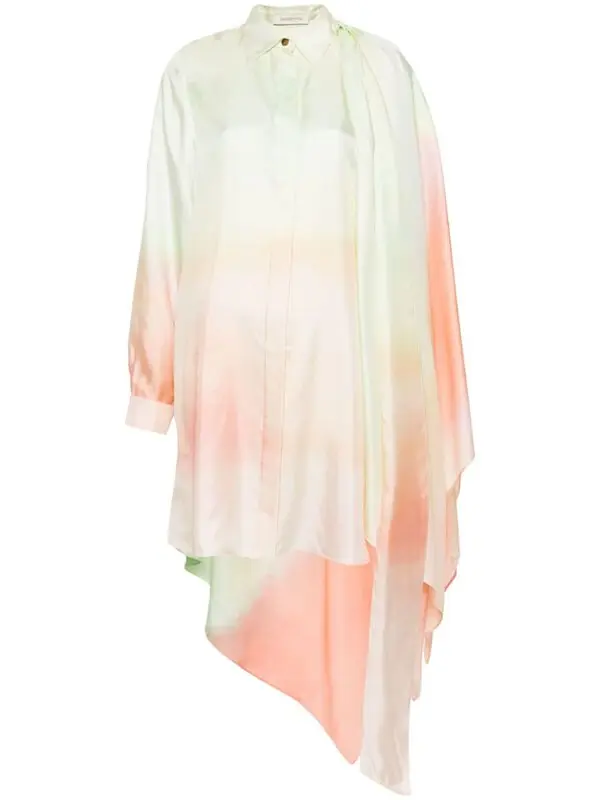 Zimmermann Natura Scarf Silk Shirt