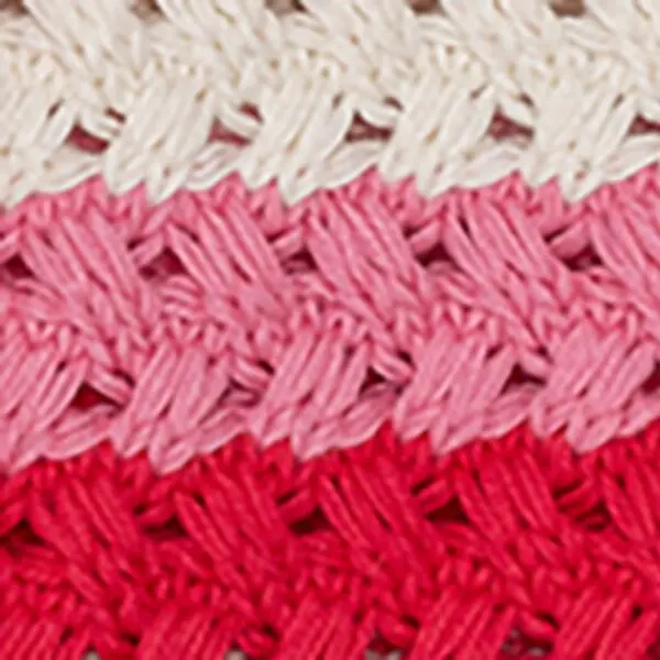 Chinti & Parker Crochet Striped Cardigan