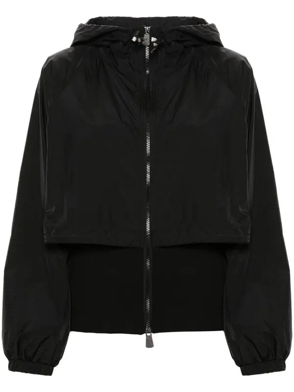 Moncler Layered Hooded Jacket