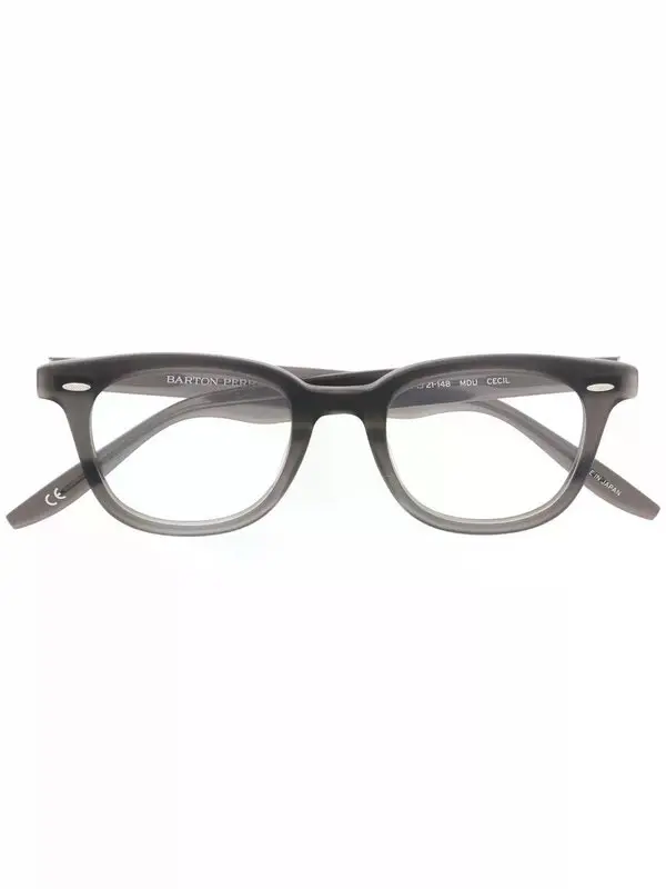 Barton Perreira Square Frame Eyeglasses - Grey