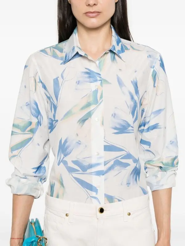 Paul Smith Tulip-print Shirt
