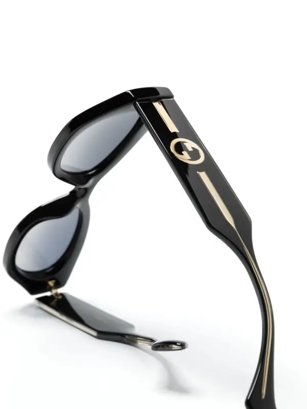 Gucci Oval-frame Sunglasses