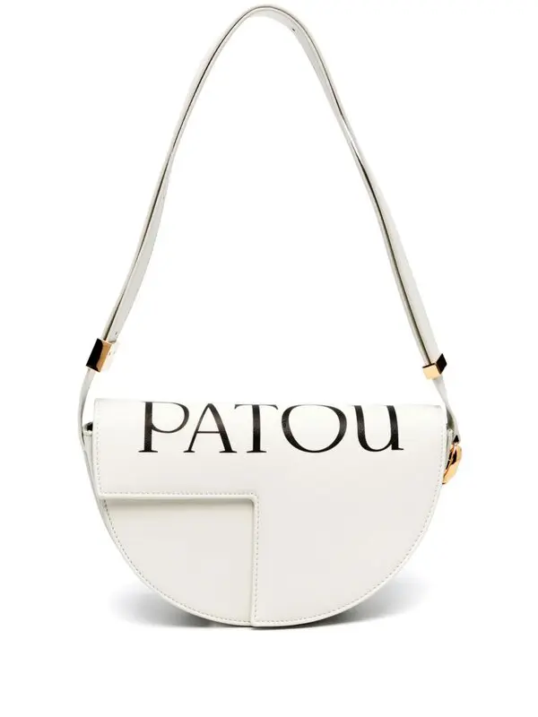 PATOU Le Logo Shoulder Bag - White