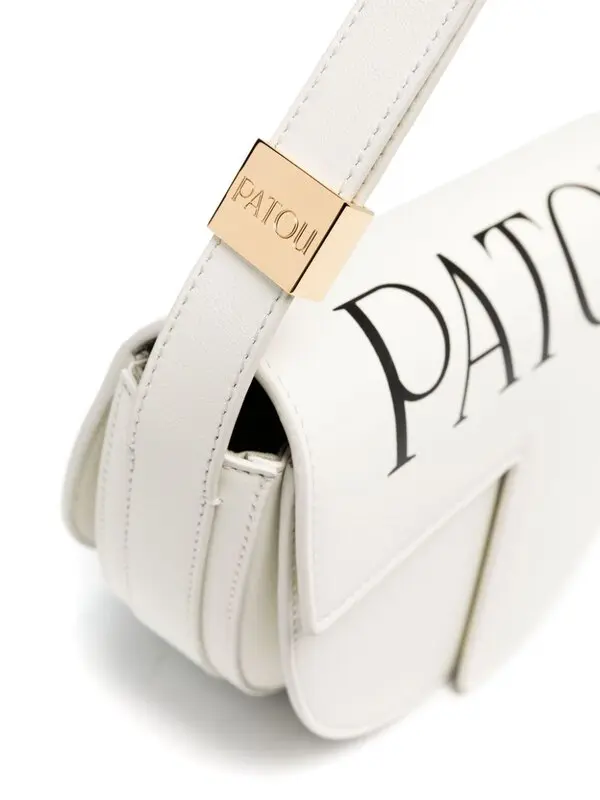 PATOU Le Logo Shoulder Bag - White