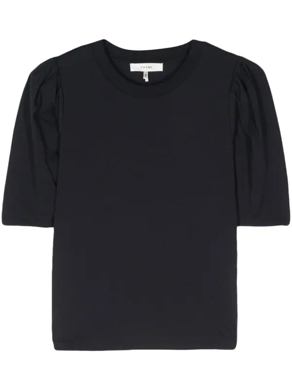 FRAME Puff-sleeve Organic Cotton T-shirt