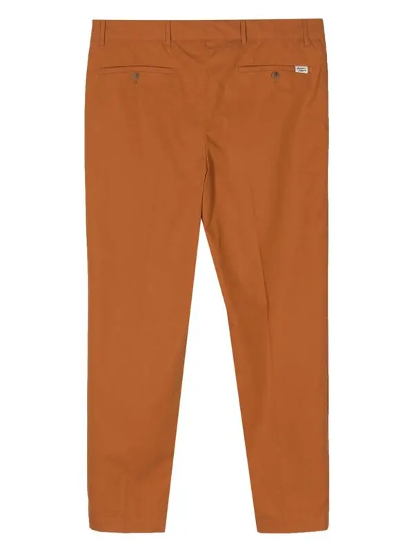 Maison Kitsuné Pleat-detail Tapered Trousers