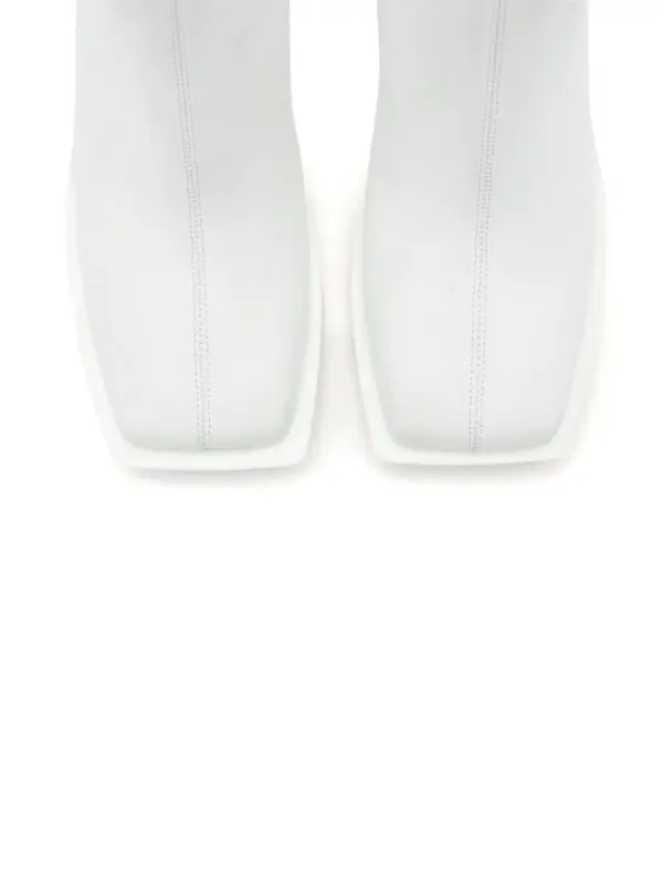 COURREGES Stream Leather Ankle Boots