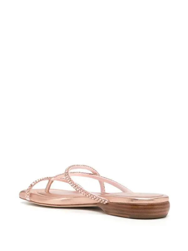 Ash Rubis Crystal-embellished Slides