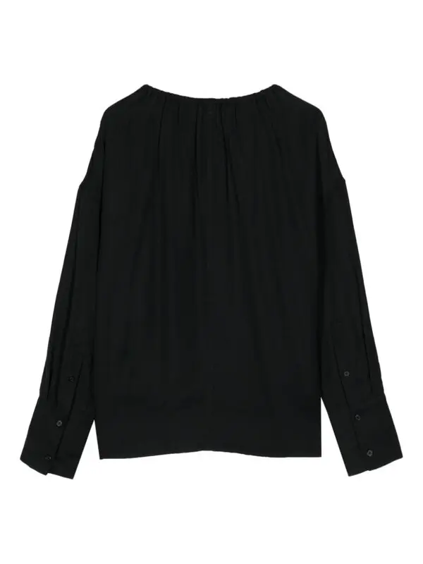 Helmut Lang Half-zip Blouse