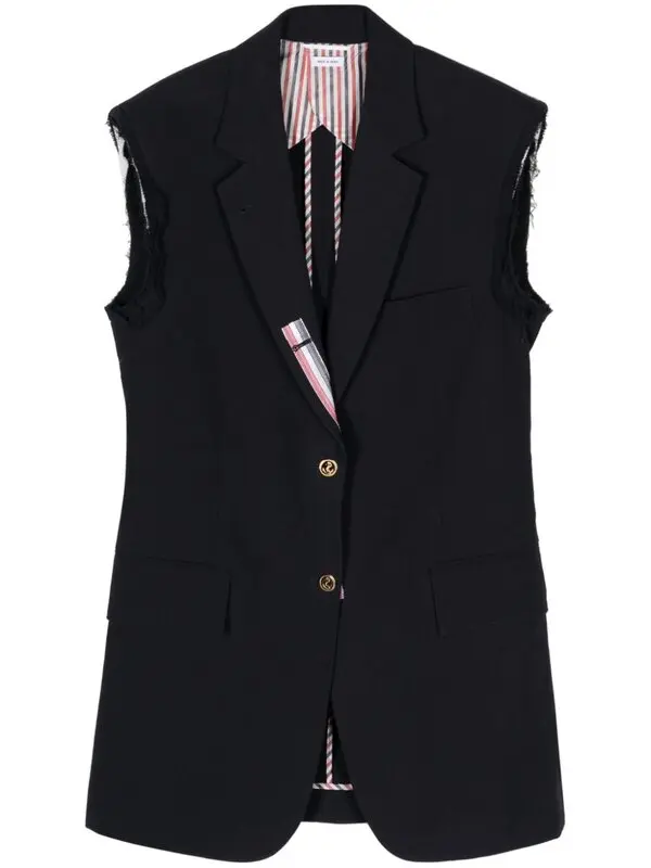 Thom Browne Single-breasted Waistcoat