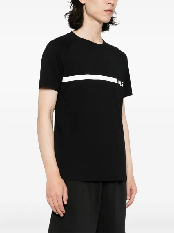 BOSS Logo-print Cotton T-shirt