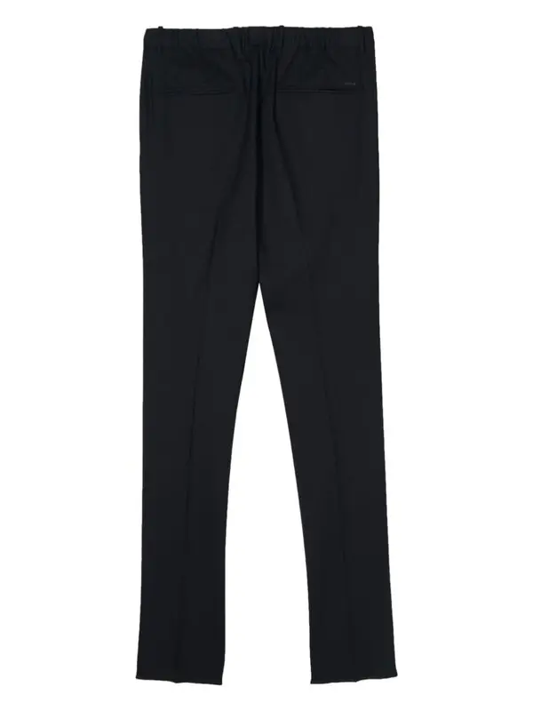 Incotex Mid-rise Tailored Trousers - Blue