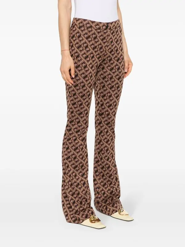 Diane Von Furstenberg High-waisted Flared Trousers