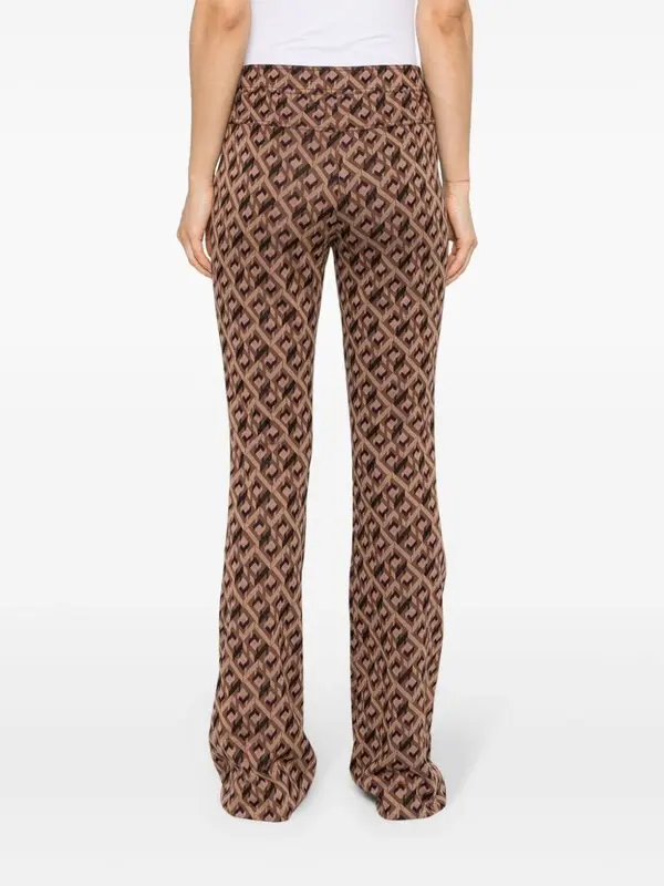 Diane Von Furstenberg High-waisted Flared Trousers