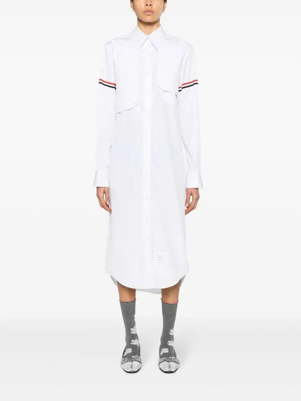 Thom Browne Cotton Shirt Dress