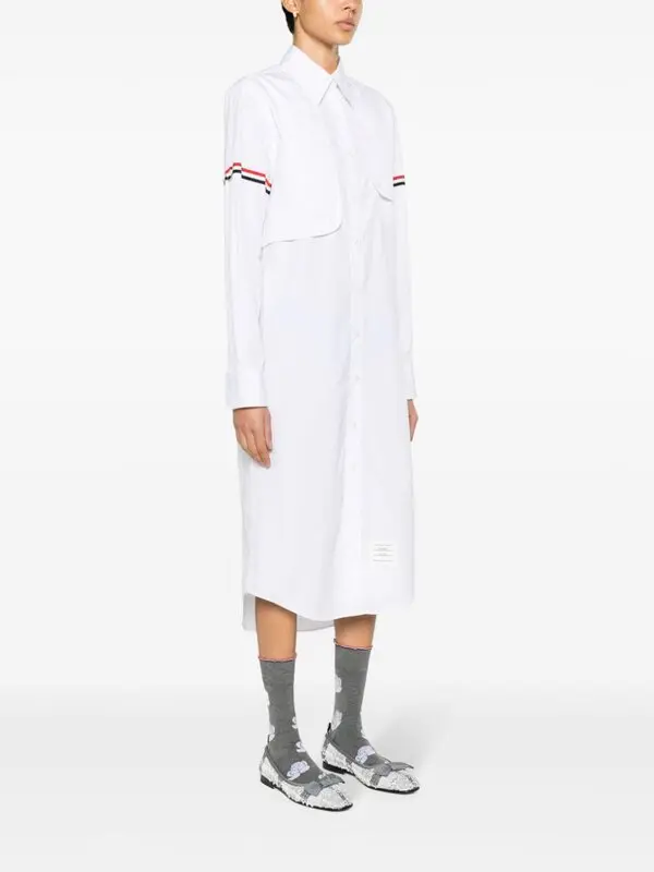 Thom Browne Cotton Shirt Dress
