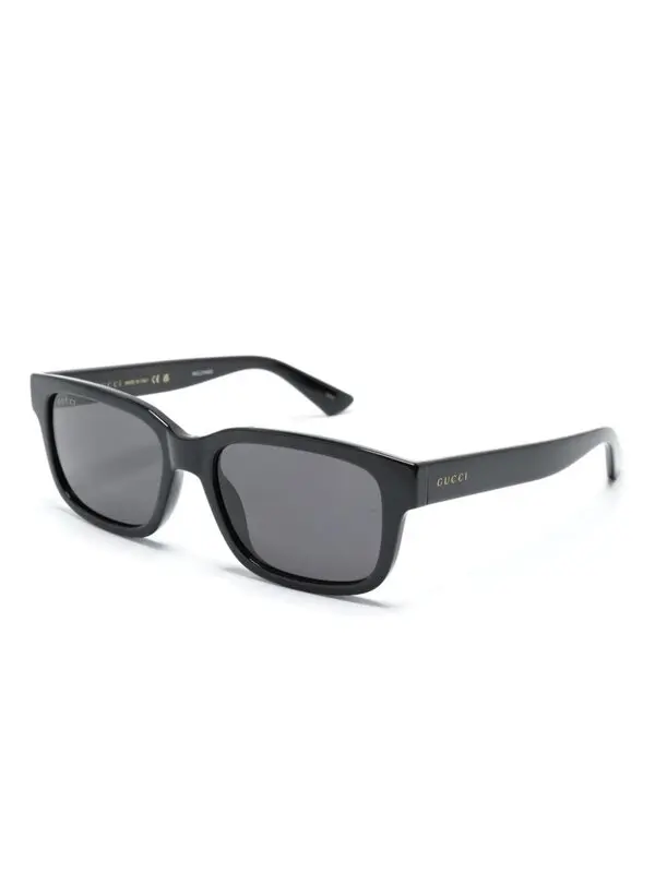 Gucci Square Frame Sunglasses - Black