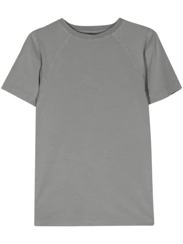 ENTIRE STUDIOS Crew-neck Cropped T-shirt - Grey