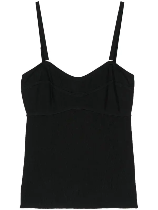 Zimmermann Alight Panelled Ribbed Tank Top