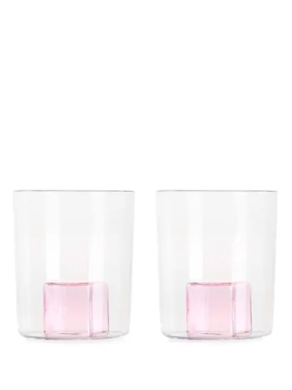 MAISON BALZAC Icecube Goblets - Neutrals
