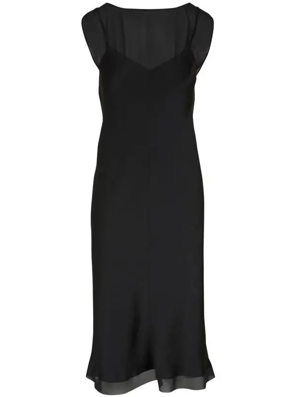Vince Layered-effect Chiffon Dress