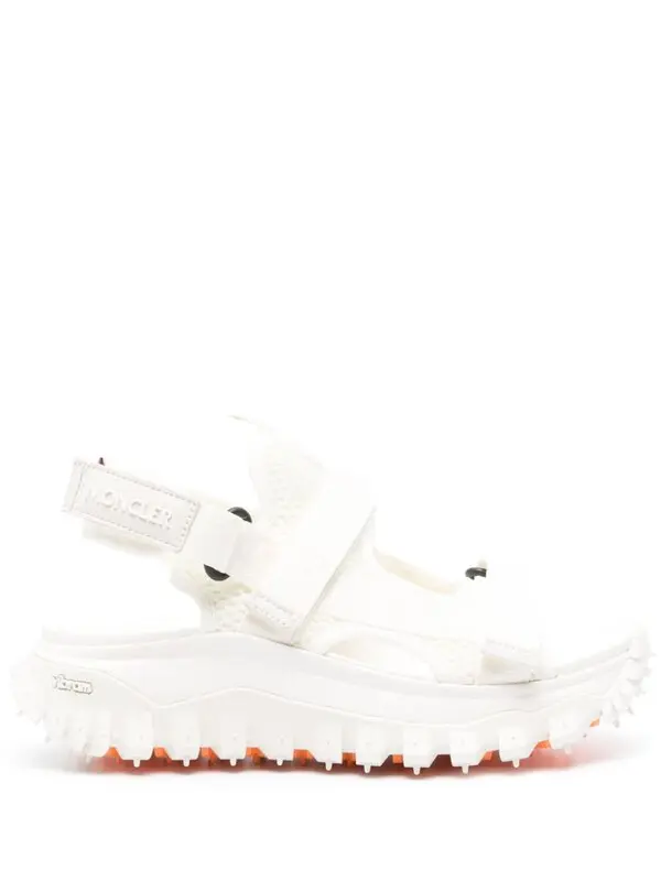 Moncler Trailgrip Vela Sandals - White