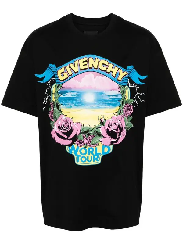 Givenchy World Tour Cotton T-shirt