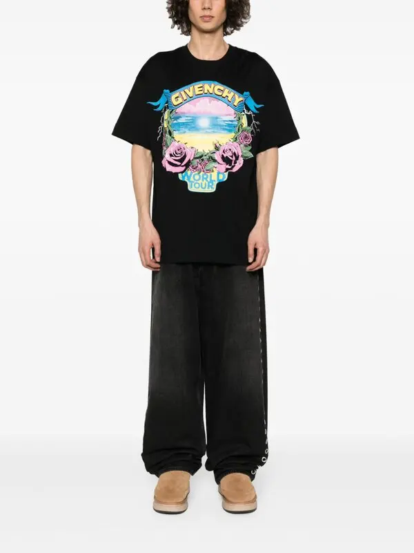 Givenchy World Tour Cotton T-shirt