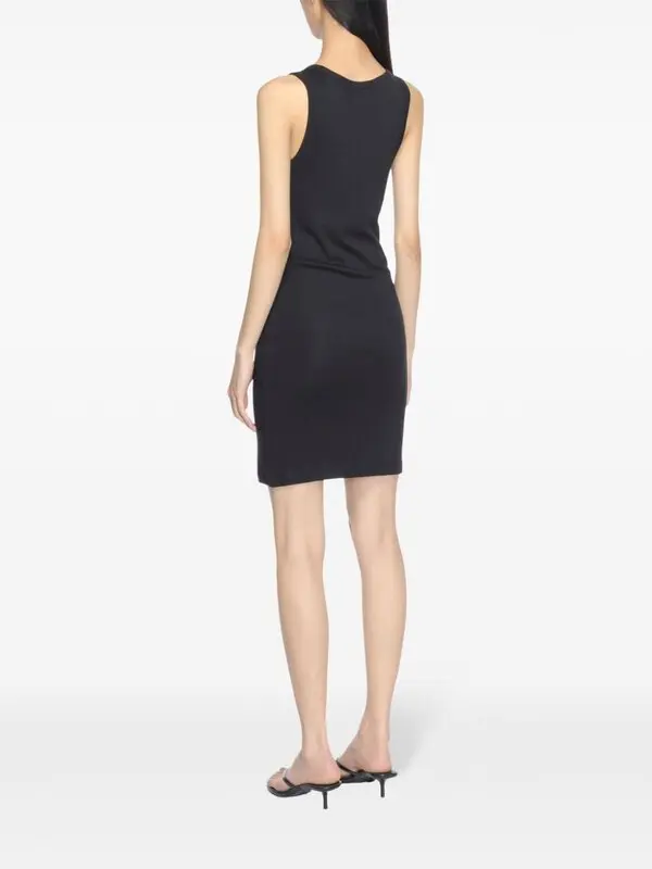Helmut Lang Mini Tank Dress - Black - 46% Off | Editorialist