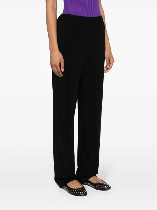 Fabiana Filippi Elasticated-waistband Trousers - Black