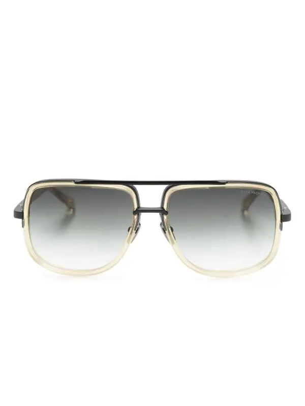Dita Mach-one Pilot Sunglasses - Black