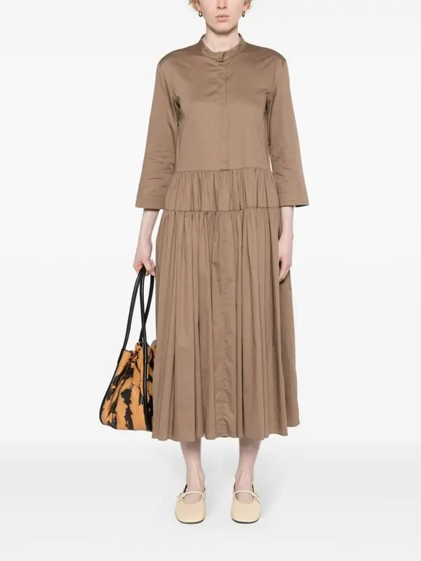 Max Mara Elena Tiered Midi Dress