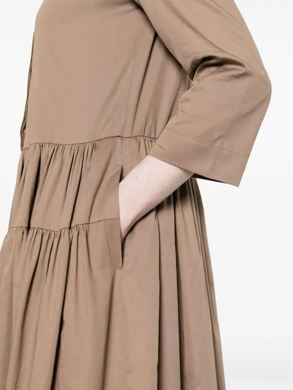 Max Mara Elena Tiered Midi Dress