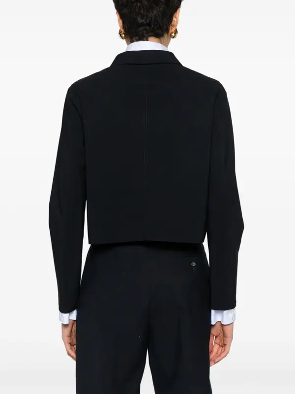 Herno Press-stud Cropped Jacket