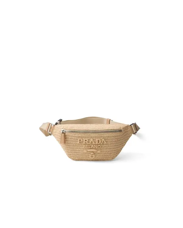 Prada Crochet Belt Bag - Neutral