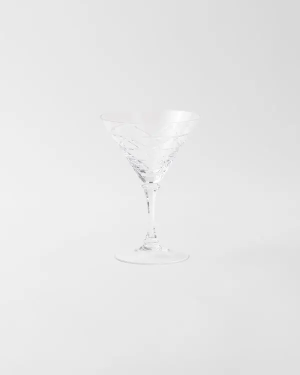 Prada Martini Glass Triangles - Crystal