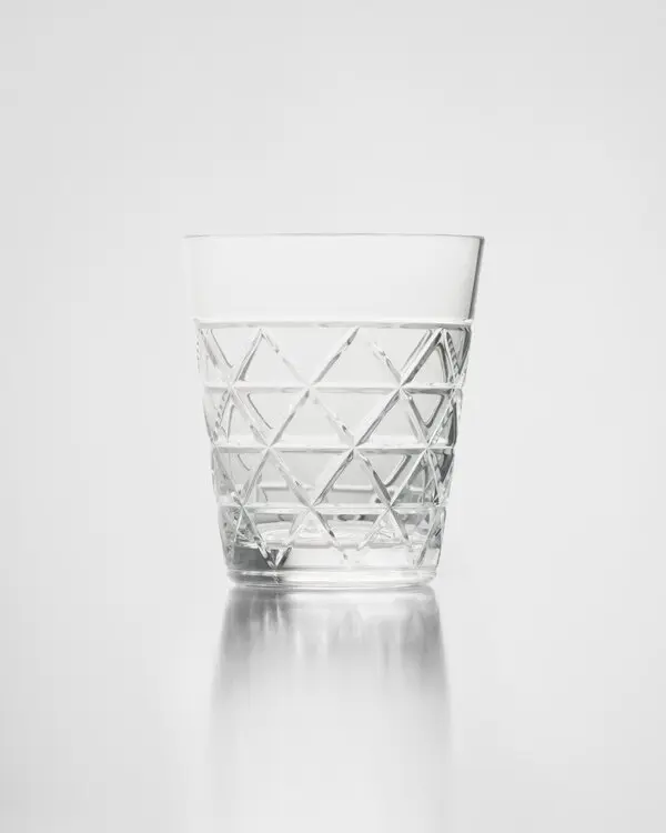 Prada Water Glass Triangles