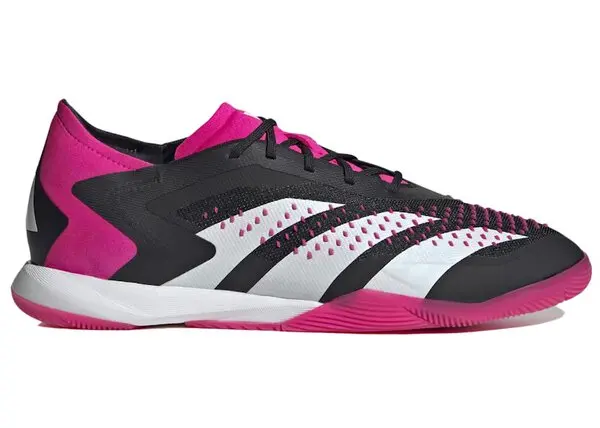 Adidas Predator Accuracy.1 Indoor Sneakers - Core Black/cloud White/team Shock Pink 2