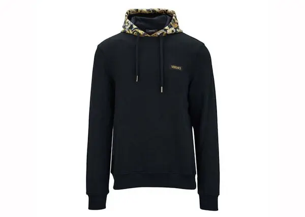 Versace Printed Hooded Sweatshirt