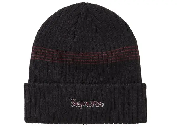 Supreme Gonz Logo Beanie - Black